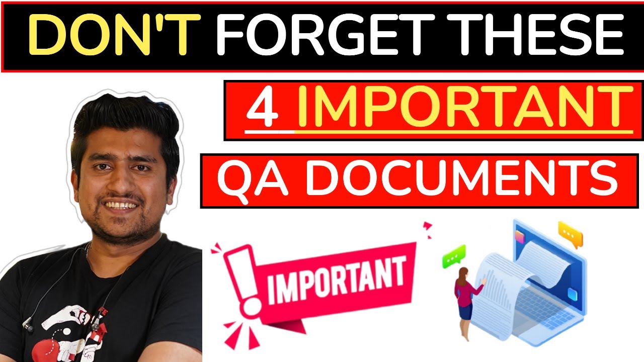 🔥 4 MOST Important Documents That Every QA Should Know (with Templates ...