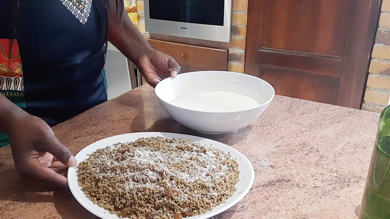 THIAKRY OU DEGUE: dessert senegalais facile - YouTube