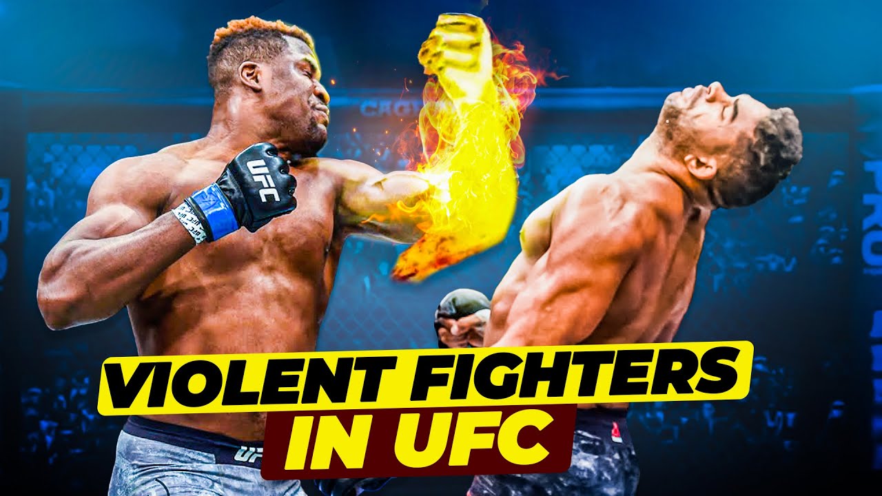 Top 10 violent UFC fighters - YouTube