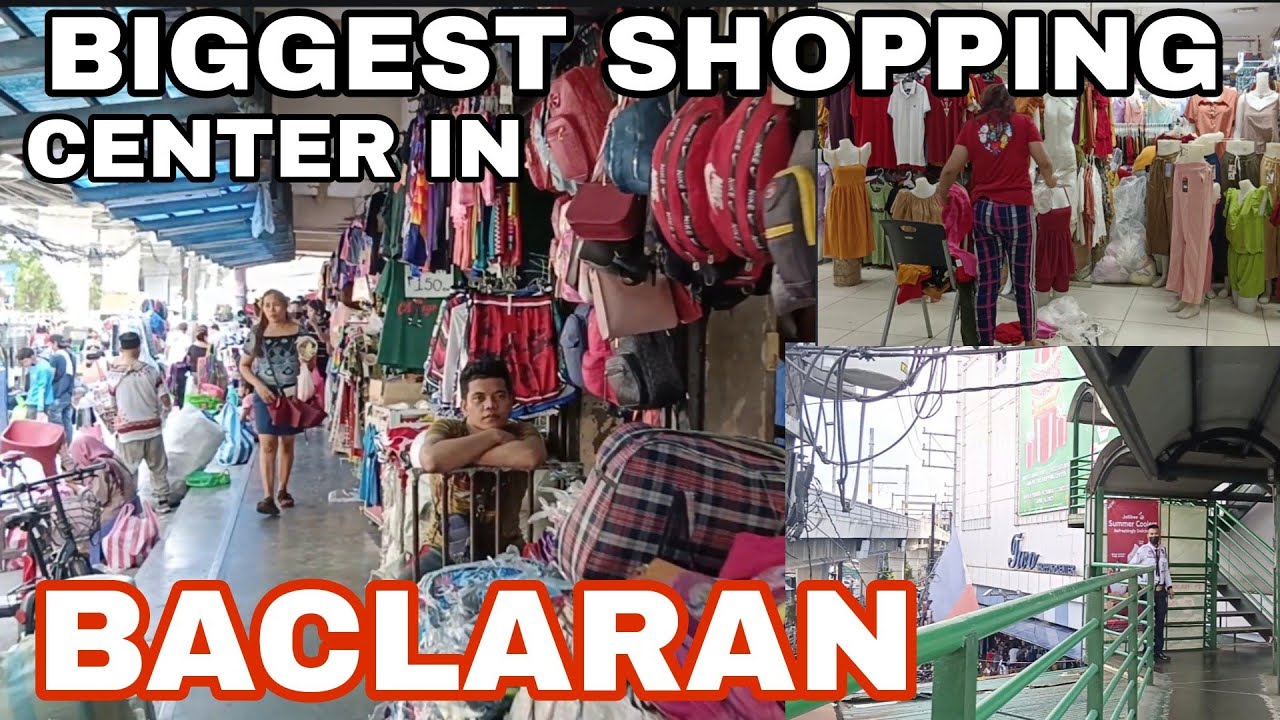 THE BIGGEST SHOPPING CENTER IN BACLARAN, THE TWO SHOPPING CENTER TOUR# ...