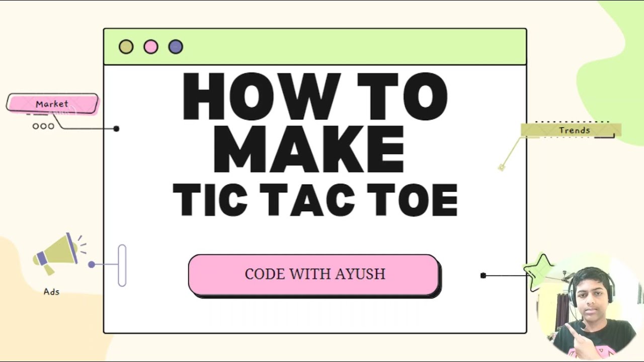 How To Make Tictactoe In Html Css And Js Youtube 7523