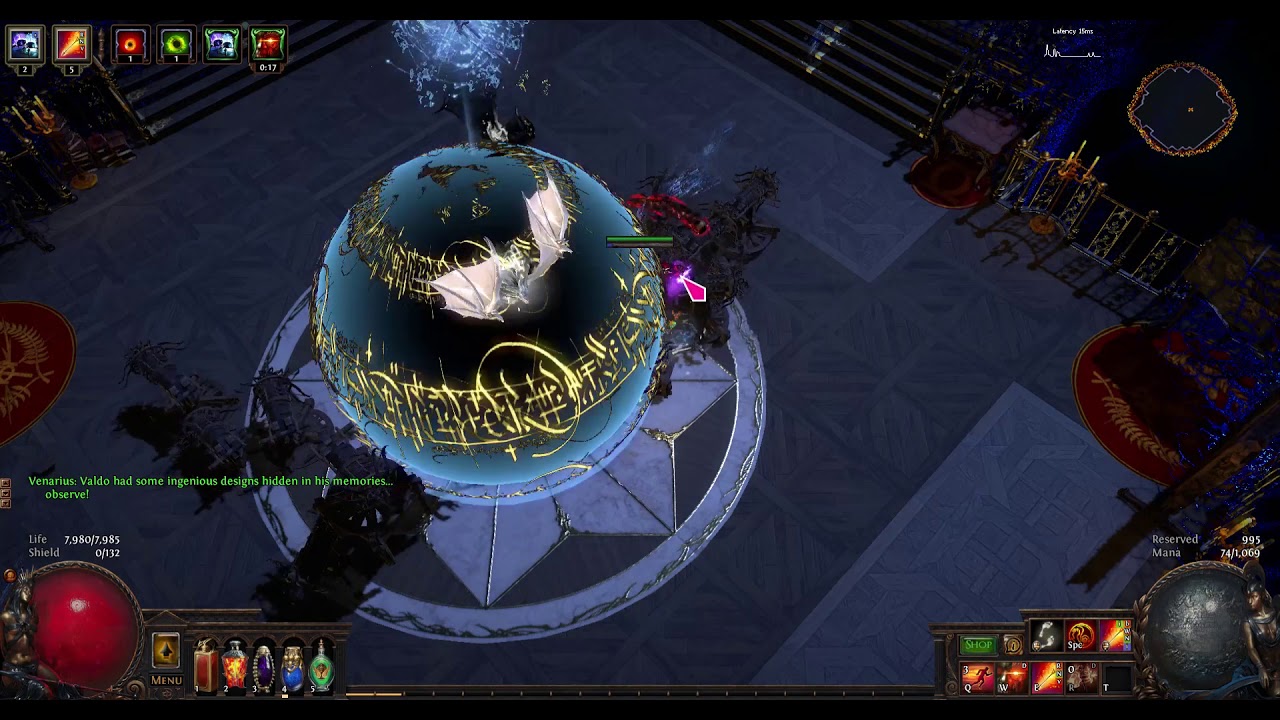 [POE 3.9] 폭발화살 코텍스맵 (Explosive arrow vs Cortex) - YouTube