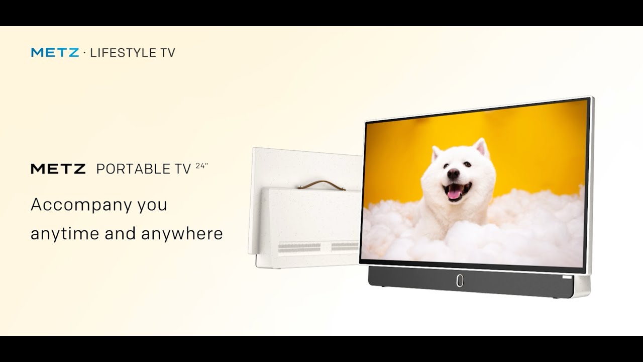 METZ Portable TV 1080P 24MPE 70000 - YouTube