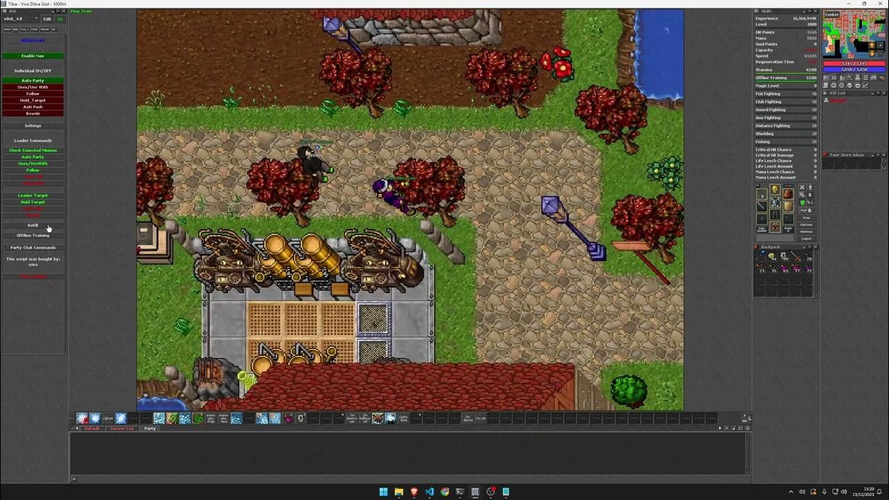 OTCv8 Script - Tutorial Dream Nav - YouTube