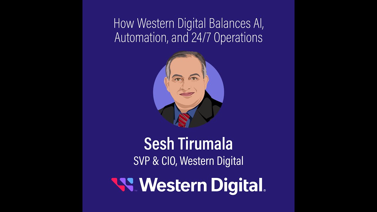 How Western Digital Balances AI, Automation, and 24/7 Operations with ...