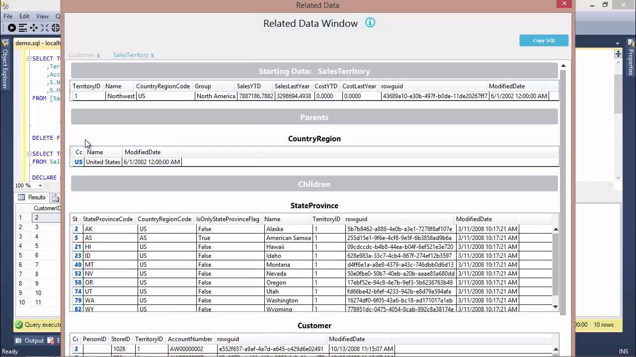 SqlSmash: A productivity plugin for Sql Server Management Studio - YouTube