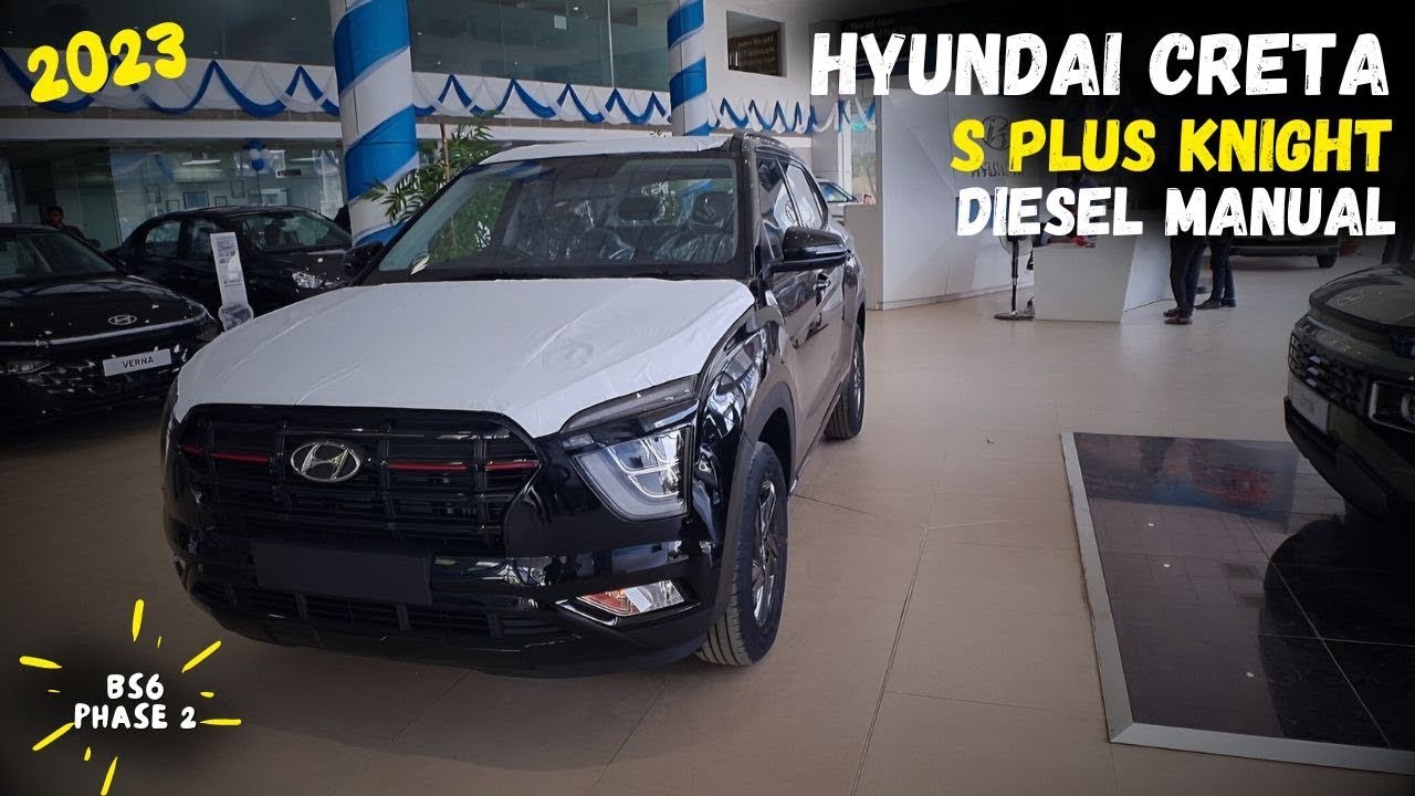 Hyundai Creta 2023 Knight Edition S Plus Diesel 15.47 lakh, special ...