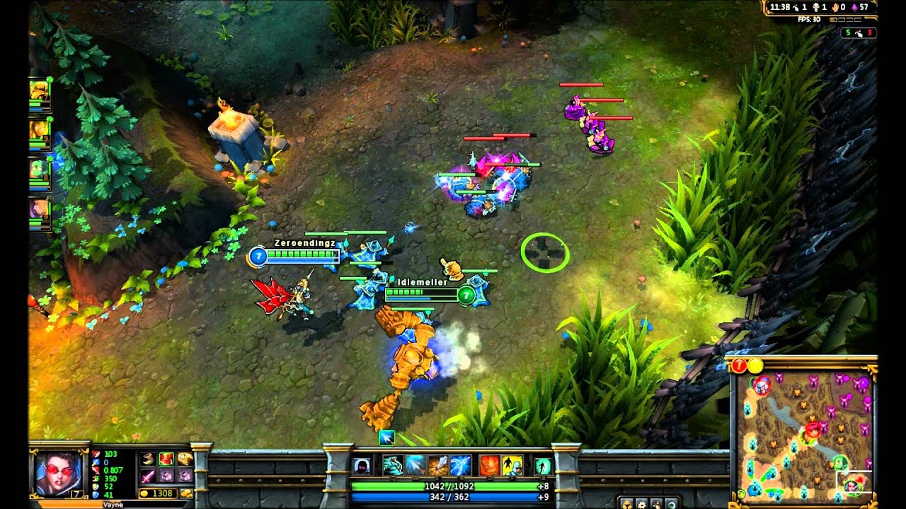 League of Legends: The Derp Squad Match 8 (Vayne) - YouTube