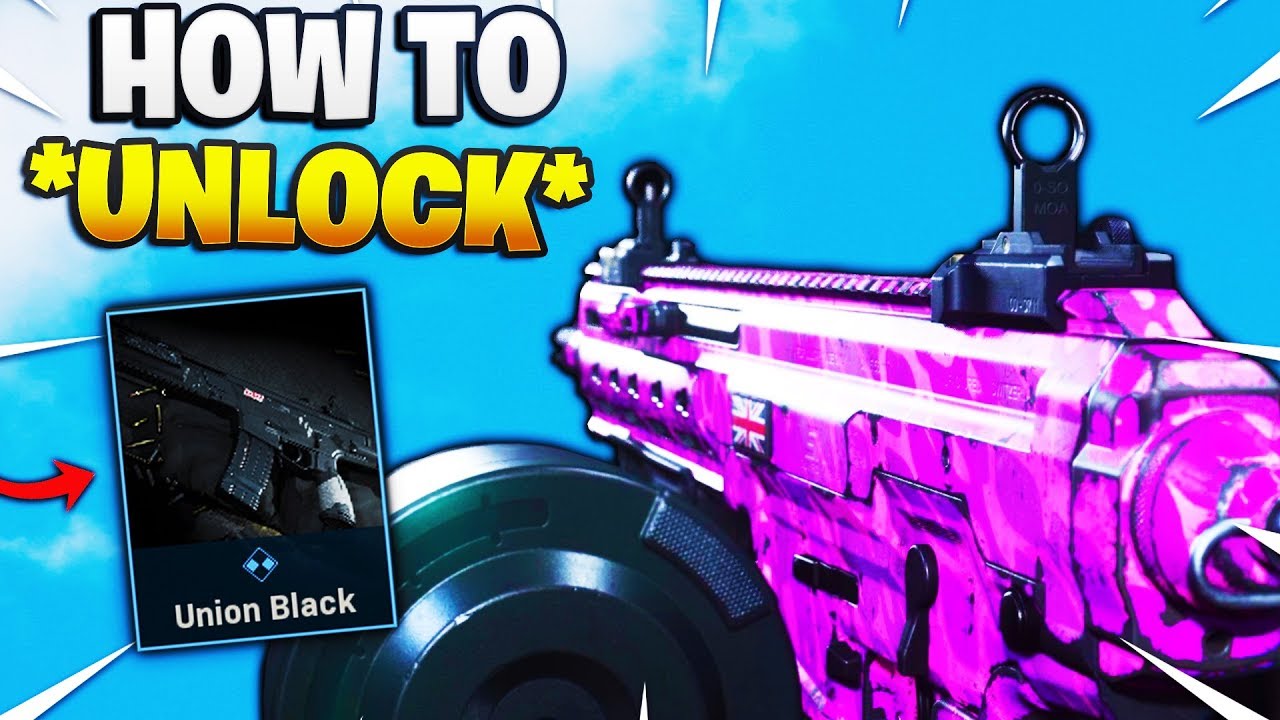 "UNION BLACK" WEAPON in Modern Warfare! HOW TO UNLOCK.. (Modern Warfare ...