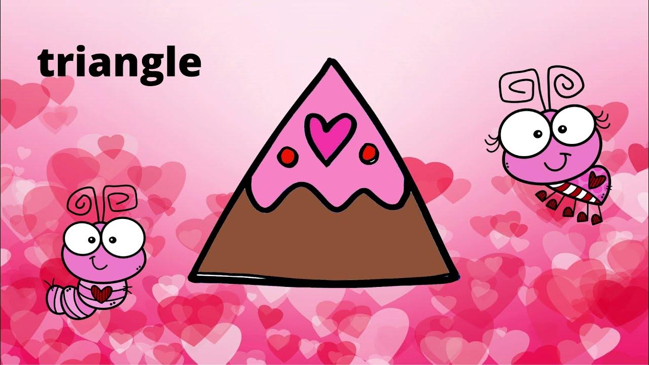 2D Shapes, Valentine's Day, Two-Dimensional, Math, Geometry, Virtual ...