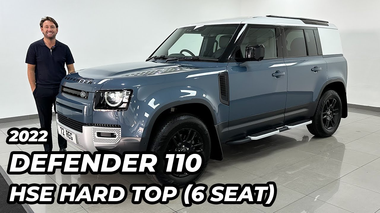 2022 Land Rover Defender 110 HSE Hard Top (6 Seat) (+VAT) - YouTube