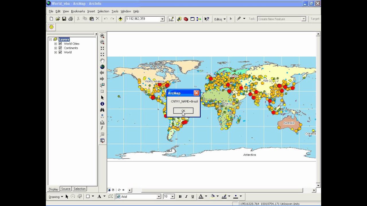 TOTAL DATA IN ROW IN THE LAYER BY VBA ARCGIS DESKTOP YouTube total-data-in-row-in-the-layer-by-vba-arcgis-desktop-youtube