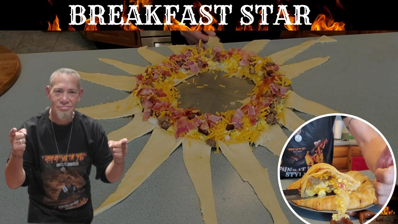 Amazing Breakfast star Recipe - YouTube