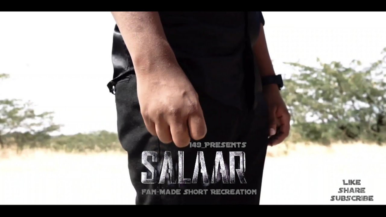 Salaar Reel | Salaar Fight Scene | Prabhas | Prasanth Neel ...