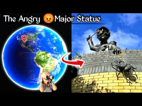 😱 Angry 😡 Major on Google Earth #maps #3d #major #google #animation # ...