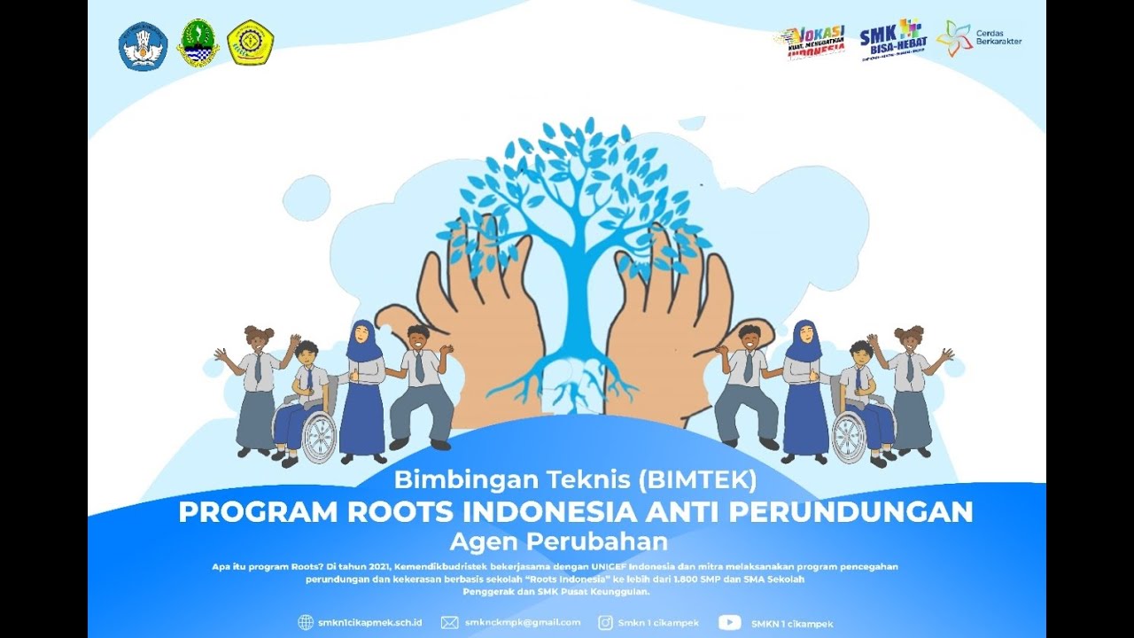 Bimtek ROOTS Indonesia Anti Perundungan Bagi Agen Perubahan - YouTube