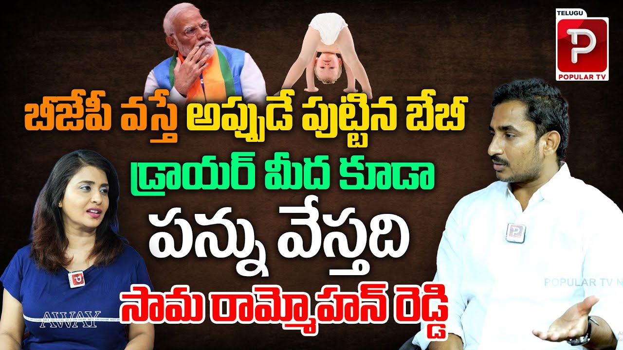 Congress Leader Sama Ram Mohan Reddy Sensational Comments On BJP Party ...