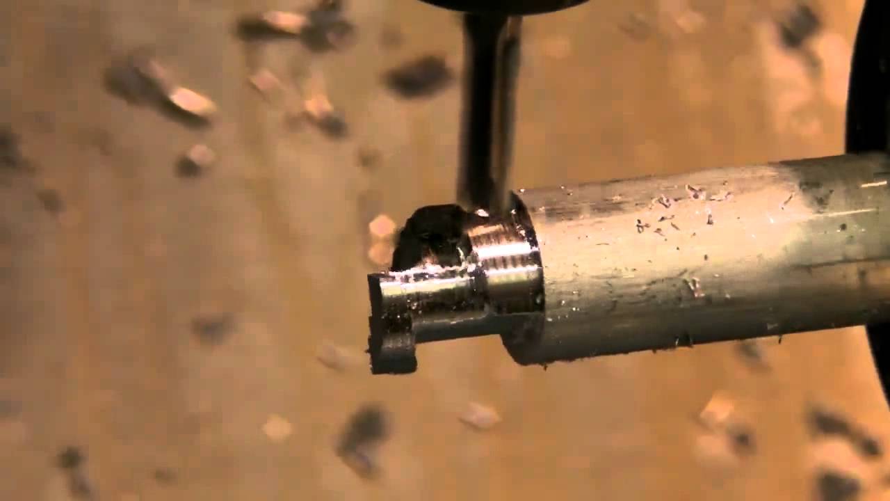 CNC 4th axis test part - YouTube
