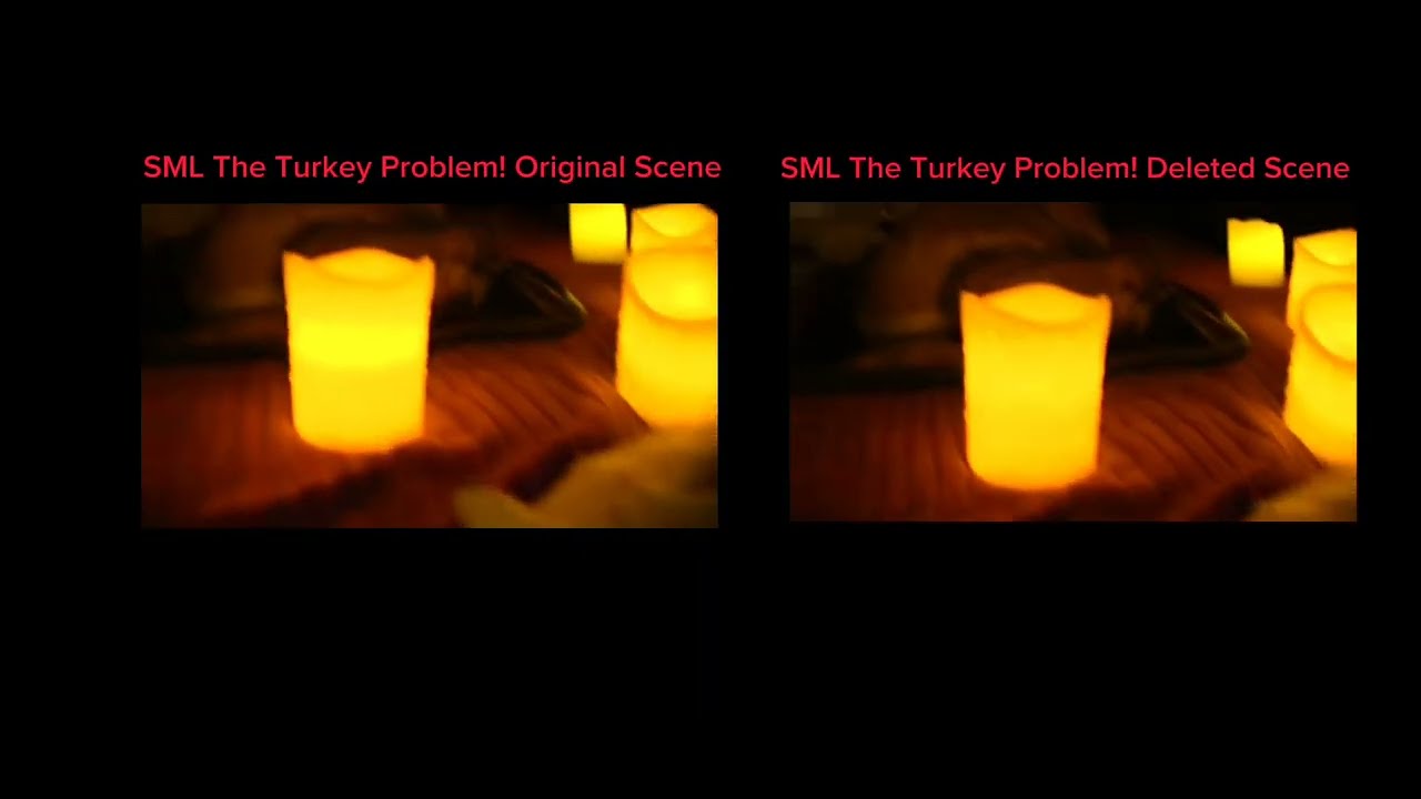 SML: The Turkey Problem! Original VS Deleted Scene Comparison - YouTube