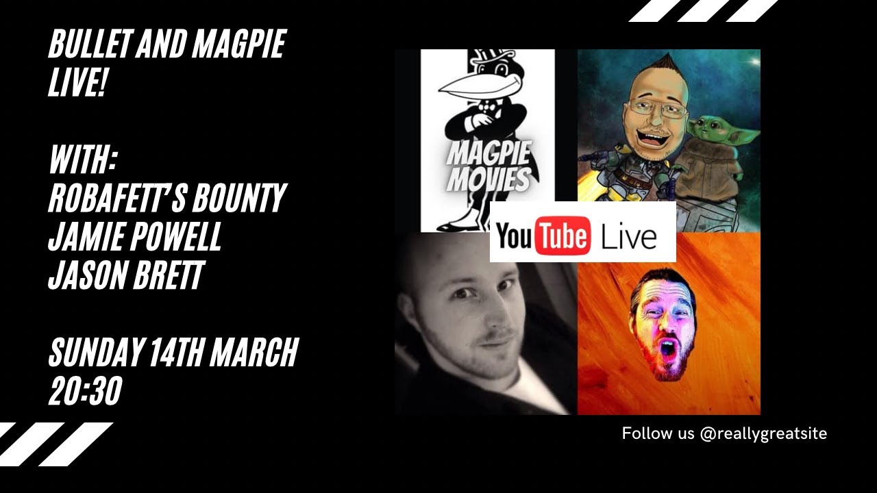 Bullet and Magpie Live! With Rob, Jamie and Jason - YouTube