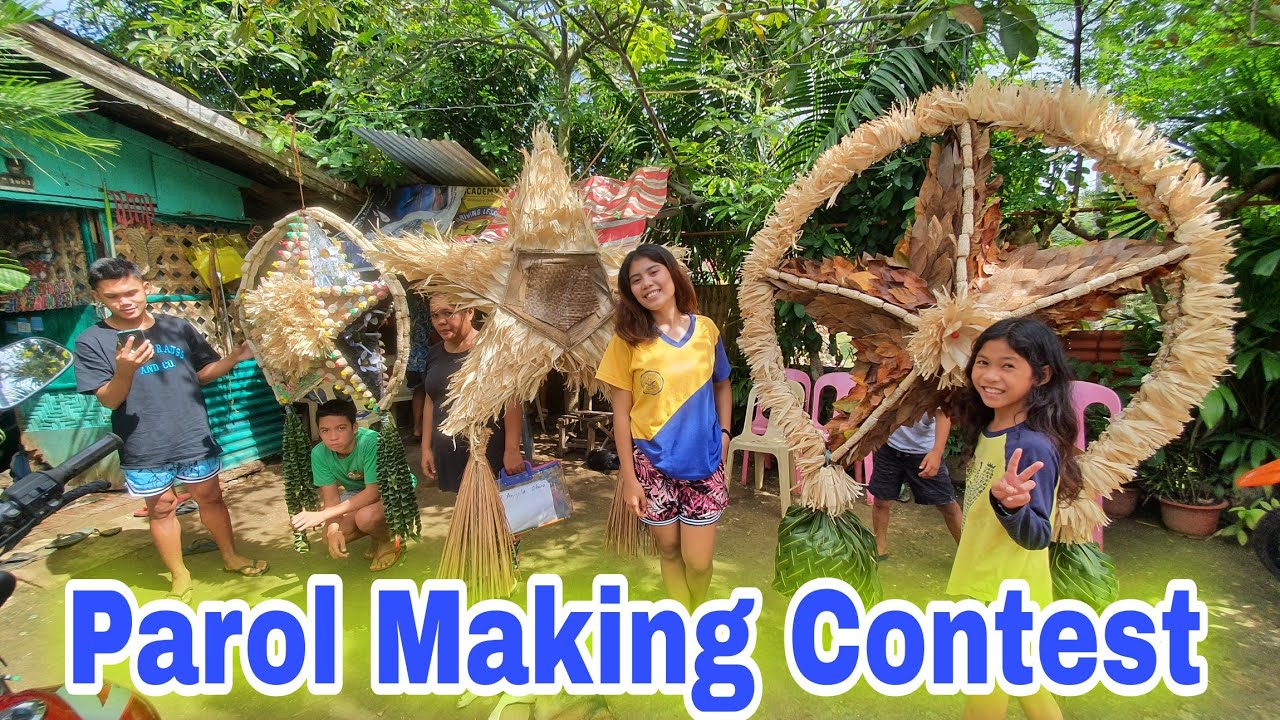 Parol Making Contest | Yuletide Season | Season of Giving | June Nell ...