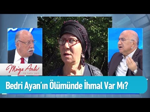Bedri Ayan'ın ölümünde ihmal var mı? - Müge Anlı ile Tatlı Sert 9 Ekim 2019