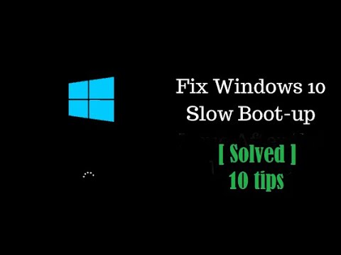 Fix Windows Startup Slow . Fix Slow Boot Up . Make Windows Startup ...