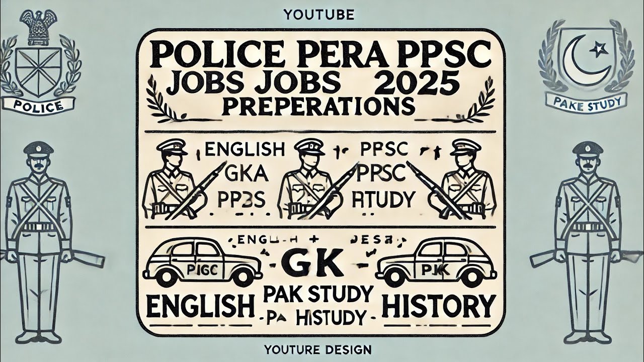 #Punjab police, PERA&PPSC FPSC @all Jobs best*preparations€ with Rizwan ...