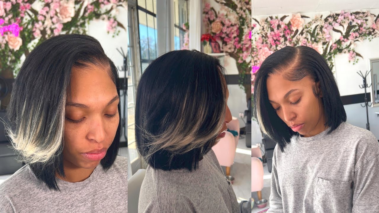 Skunk Patch Quick Weave Bob // FULL TUTORIAL // Jasmine K. & The Pretty ...