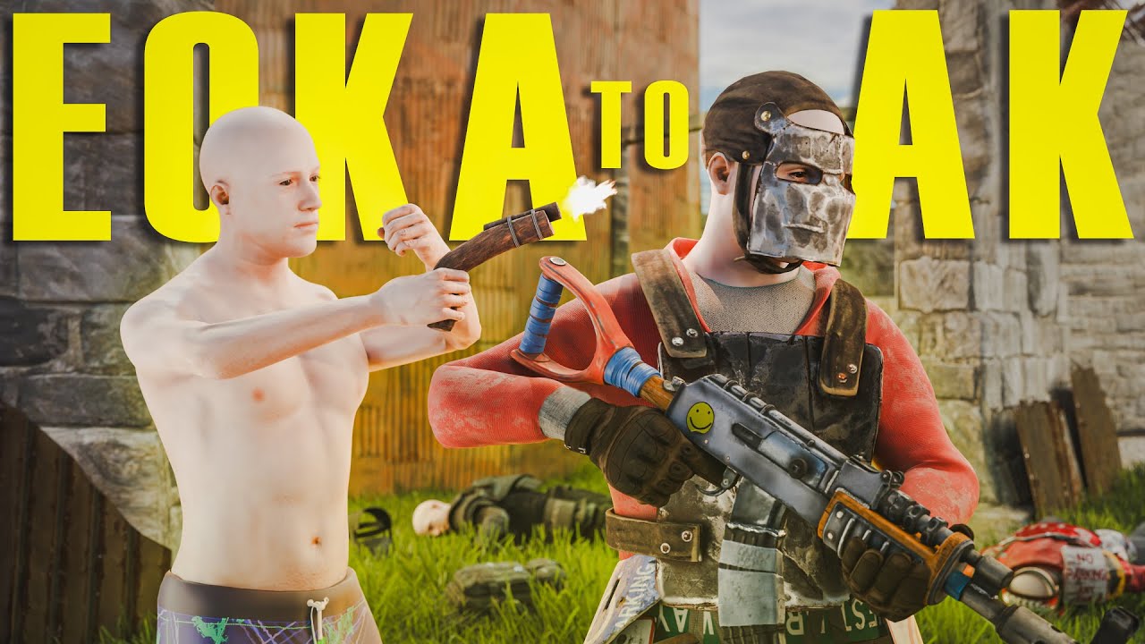 @KROLAY SNOWBALL 2 AKS A L'EOKA 😱 BEST MOMENTS & FAIL RUST FR #240 - YouTube