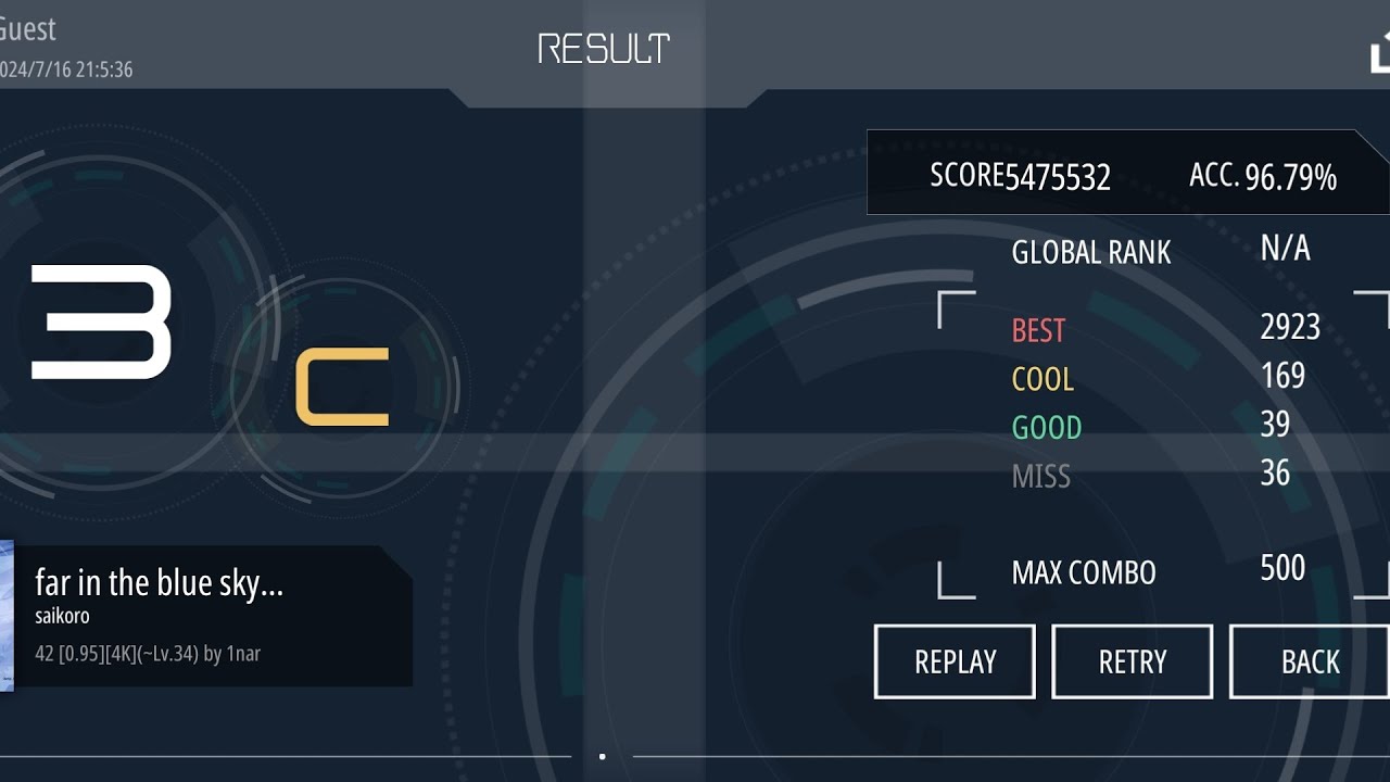 Far In The Blue Sky... 0.95x 96.79% ( 1.00x S when ) - YouTube