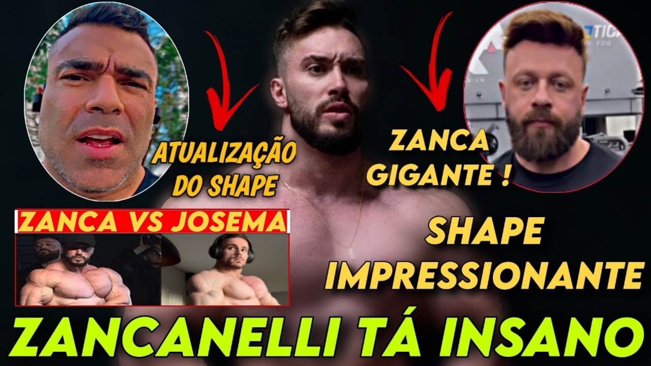 ZANCANELLI ASSUSTA ! EDUARDO CORREA E FABRICIO PACHOLOK SHAPE ESTÁ ...