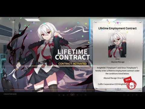 Counter:Side Orca Lifetime Contract - YouTube
