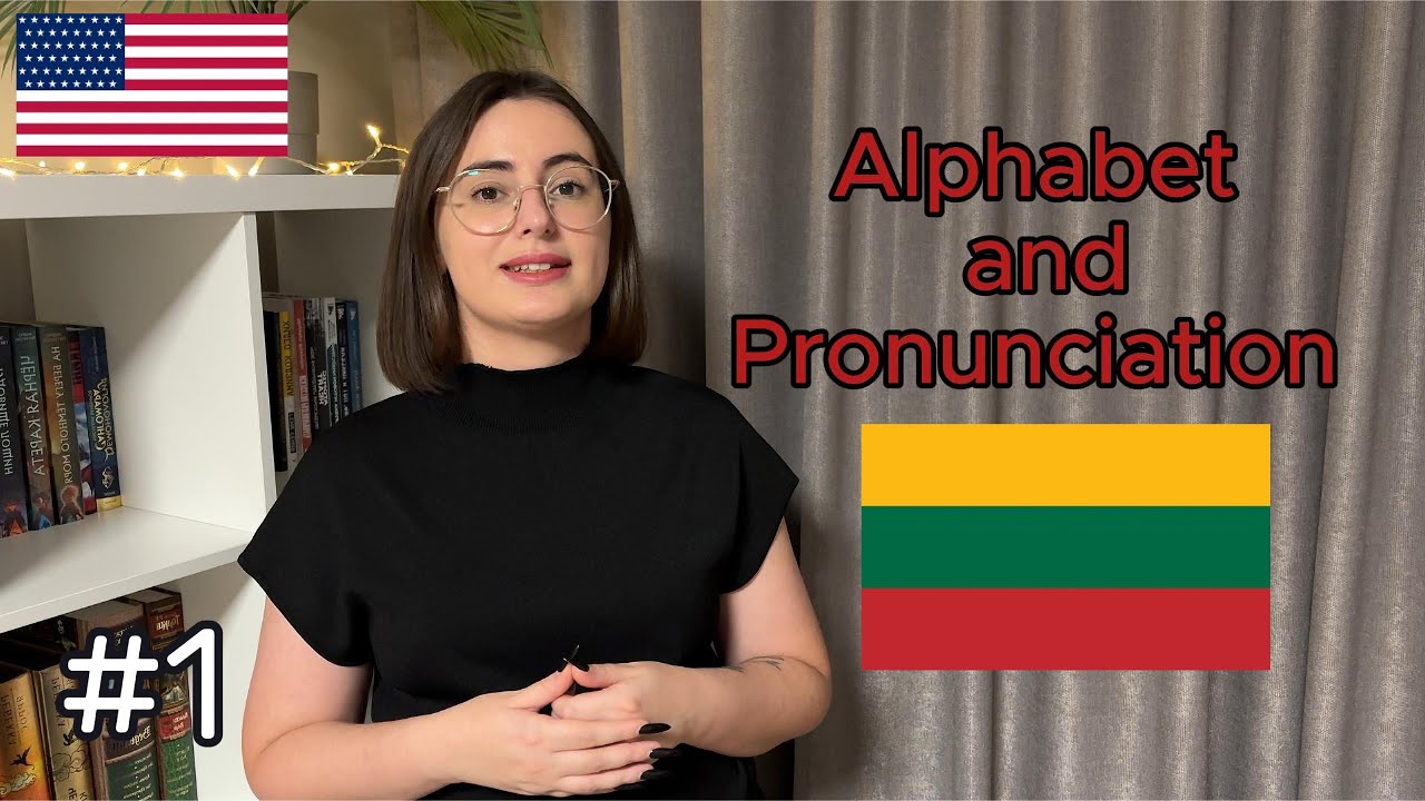 Learn Lithuanian lesson 1 - Alphabet and Pronunciation - YouTube