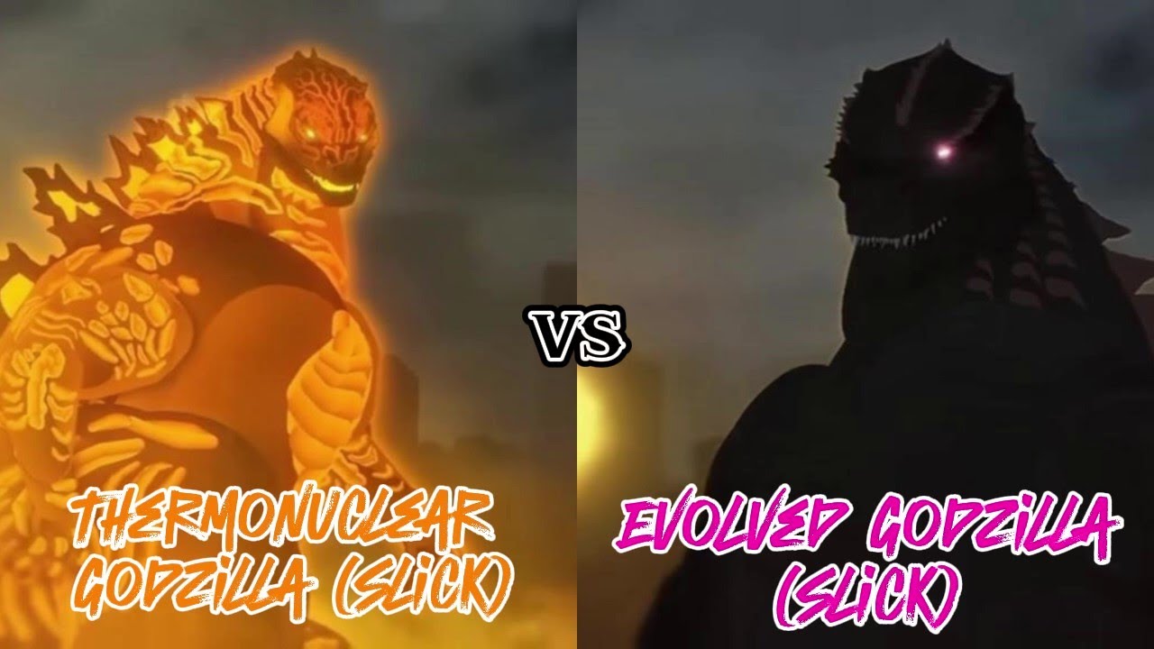 Thermonuclear Godzilla (SlicK) VS Evolved Godzilla (SlicK) #godzillaedit #edit #godzila #kaiju ...