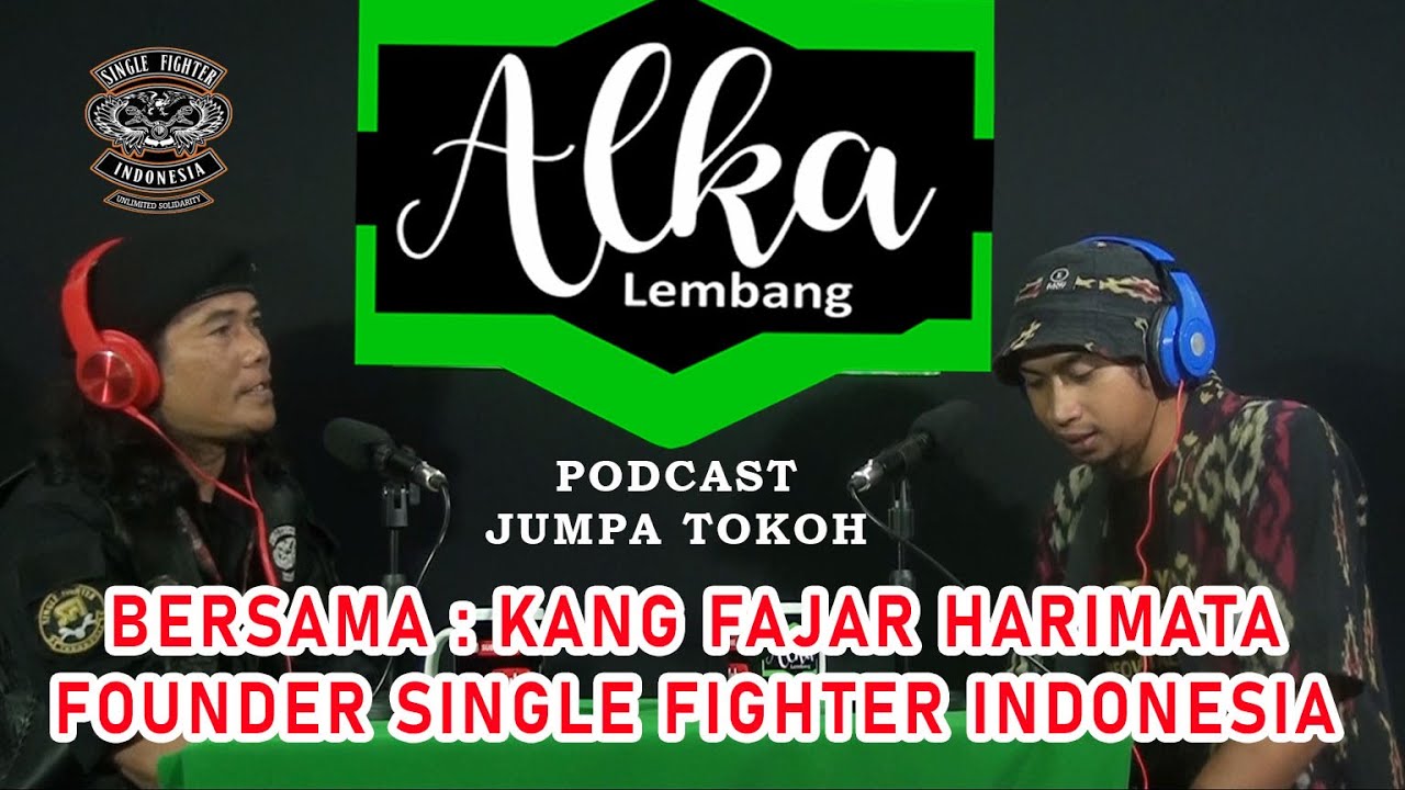 JUMPA TOKOH BERSAMA FOUNDER SINGLE FIGHTER INDONESIA - YouTube