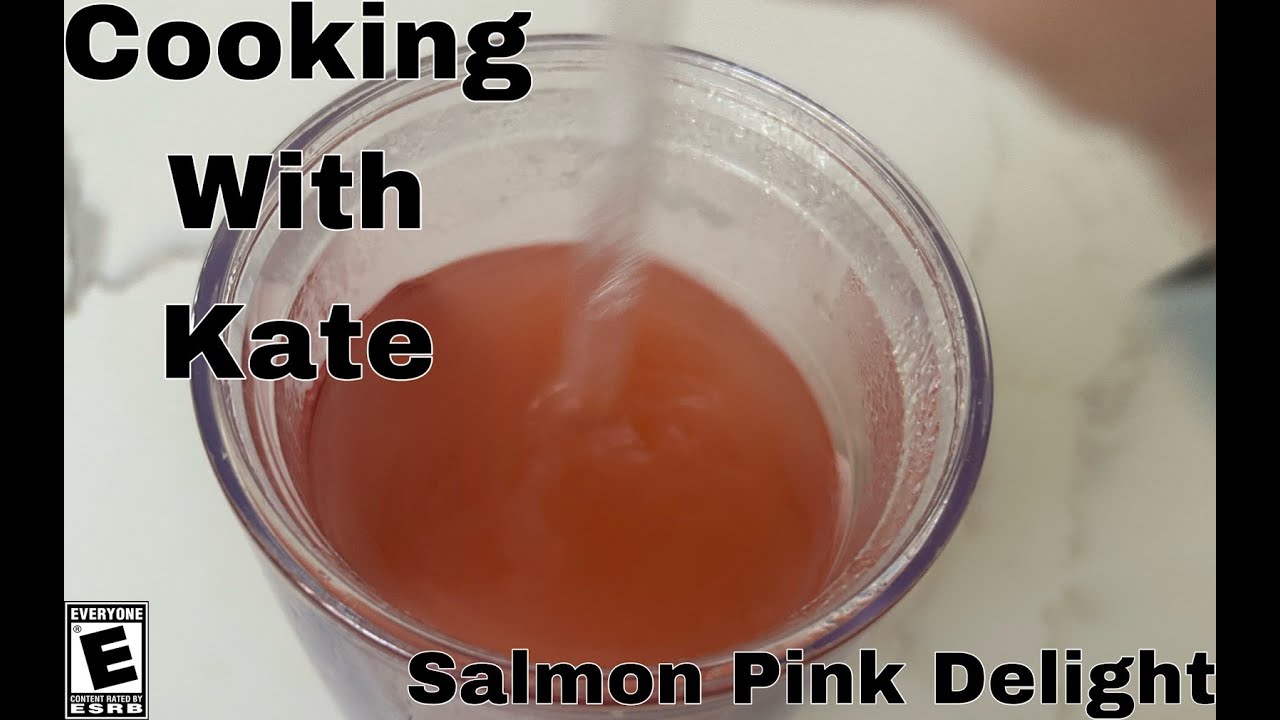 Cooking With Kate(17)||Salmon Pink Delight - YouTube
