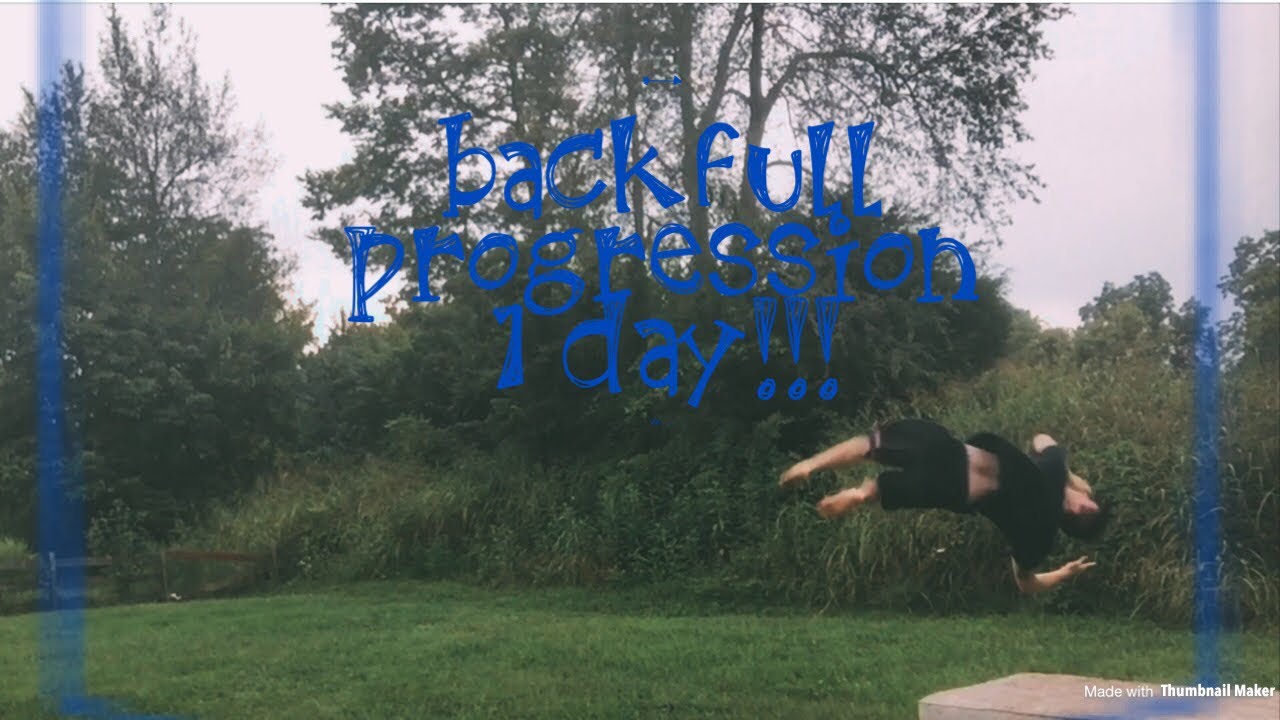 Back full progression (1day)!!! - YouTube