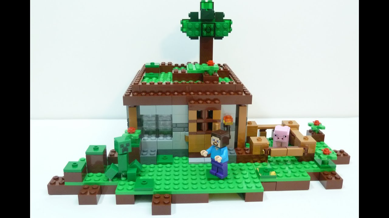 Rob A Reviews LEGO Minecraft 21115 THE FIRST NIGHT - YouTube