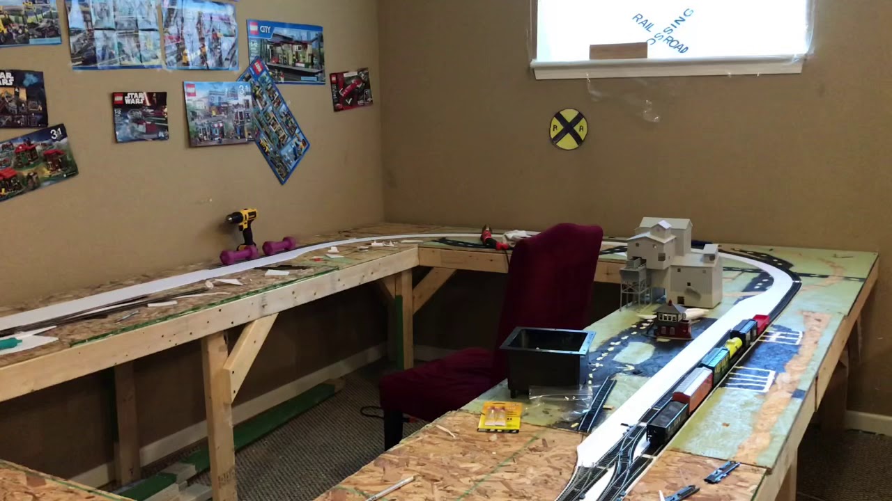 New 12x8 DCC Ho Scale Layout! - YouTube
