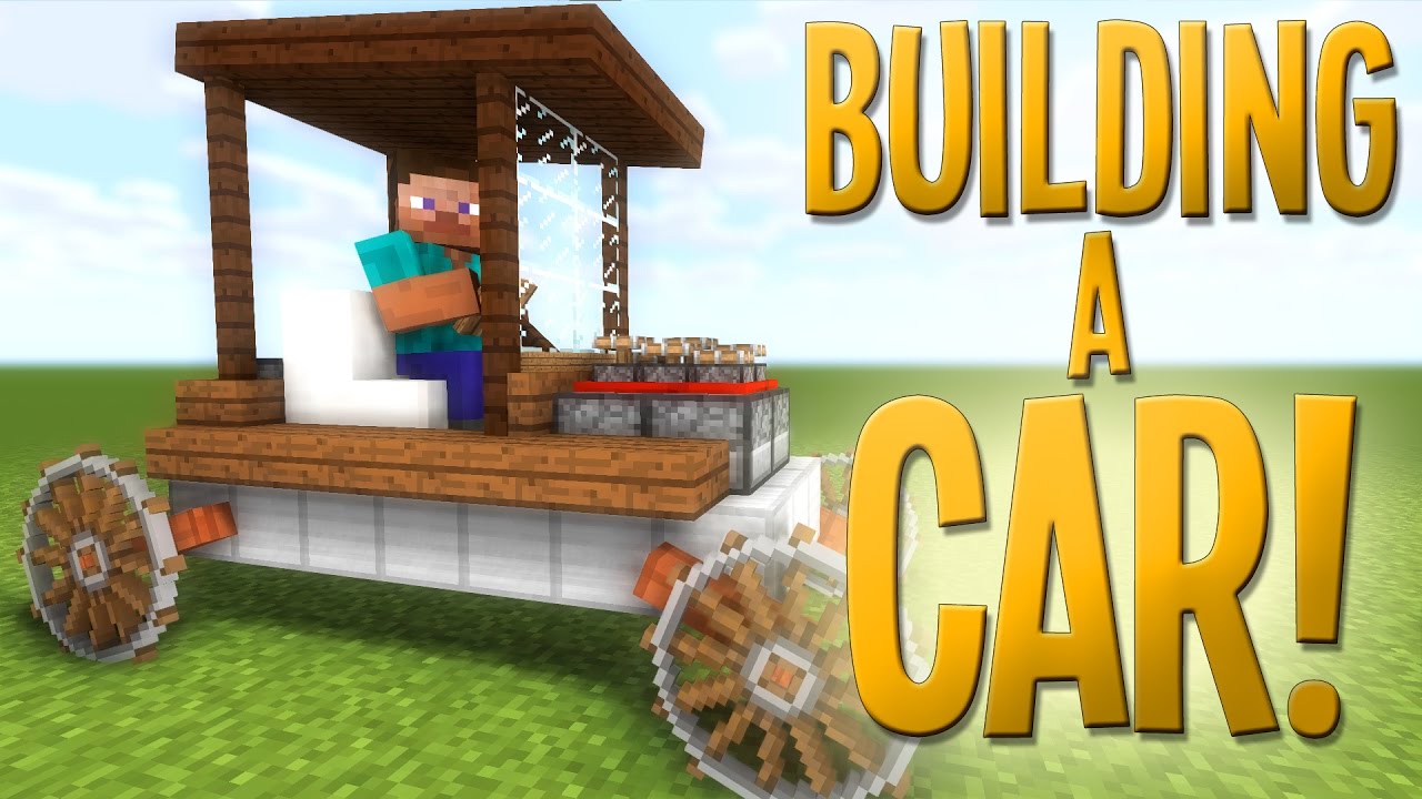 BUILDING A MINECRAFT CAR! | Mine-imator Tutorial - YouTube