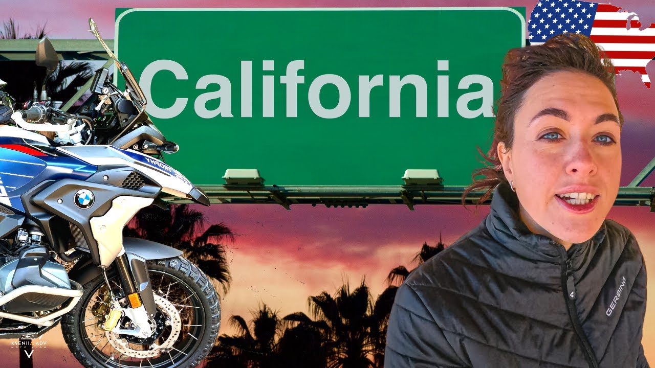 Experience California on a Motorcycle with Kseniia ADV - YouTube