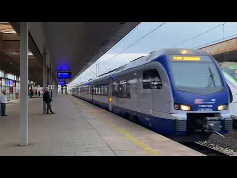 Przelot Stadler Flirt 3 PKP Intercity do Krakowa Głównego - YouTube