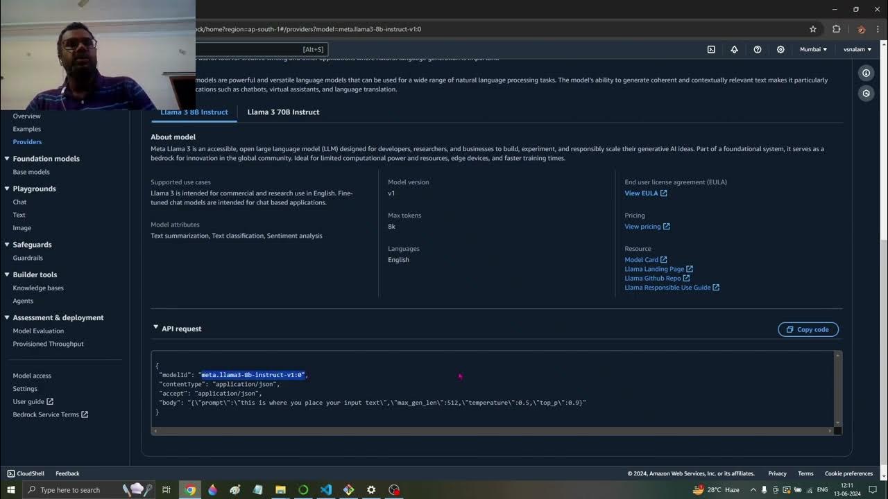 aws bedrock demo - YouTube