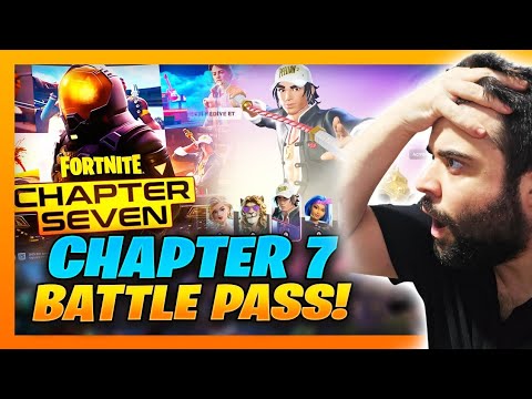Fortnite CHAPTER 7 YENİ BATTLE PASS VE HARİTAYI İNCELEDİM