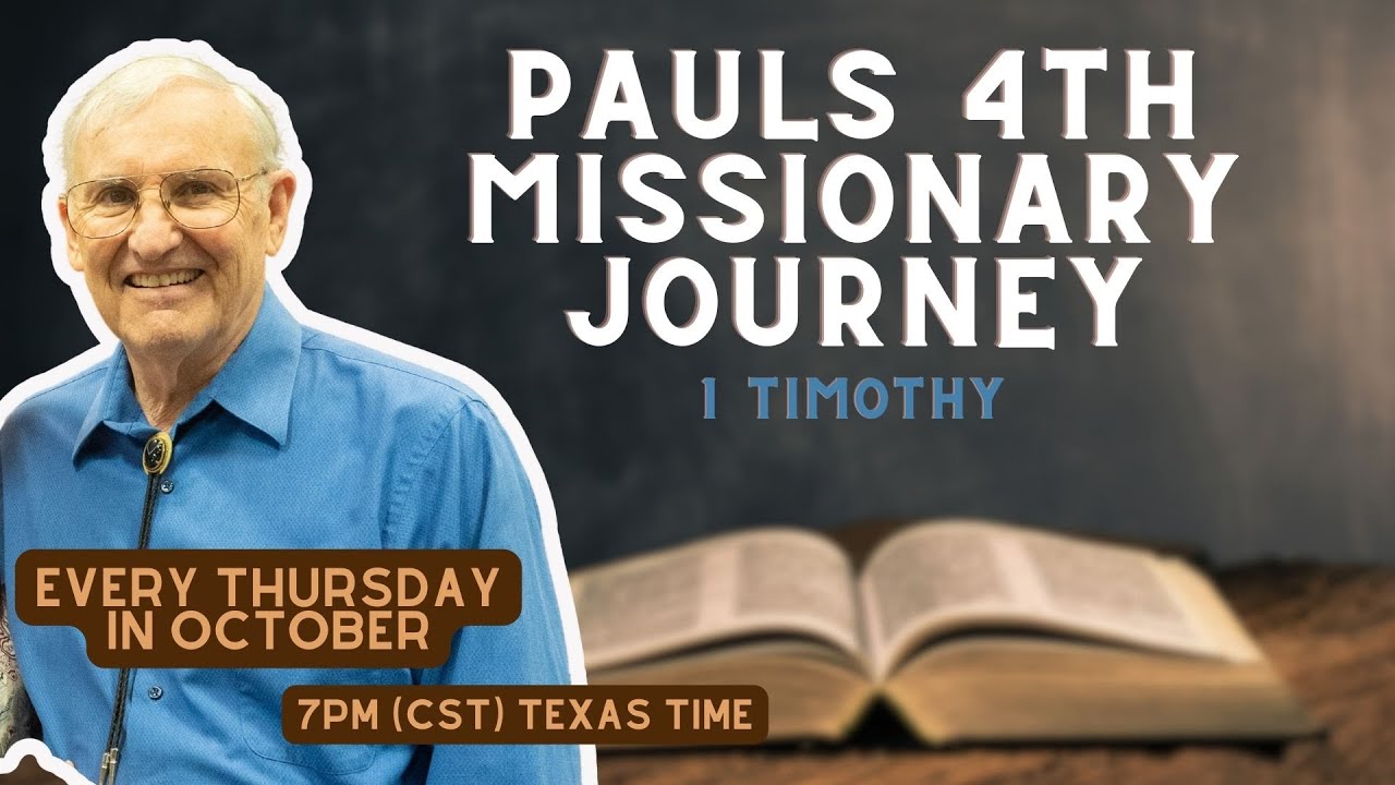 1 Timothy 3 & 4 | Week 3 | Pauls 4th Missionary Journey - YouTube