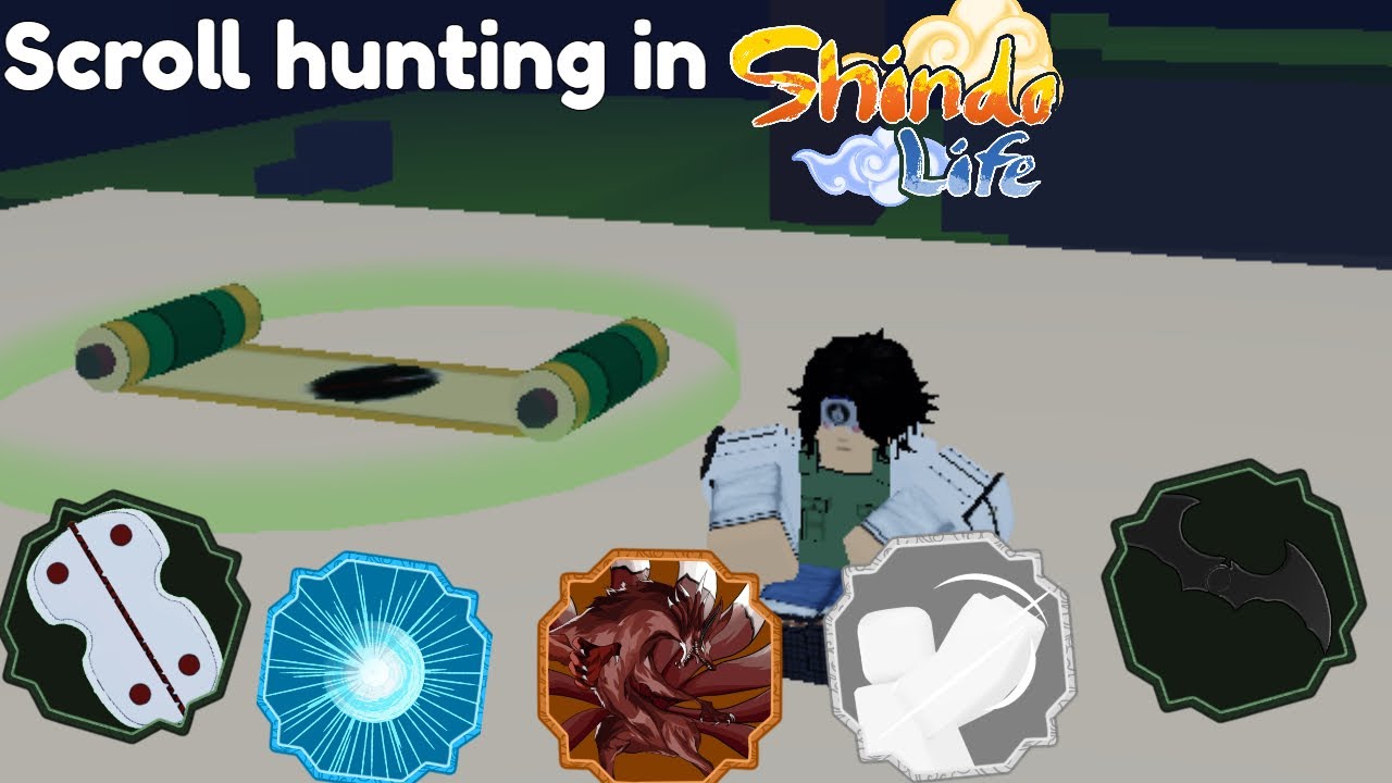 Scroll hunting in Shindo Life cuz I have some free time! - YouTube