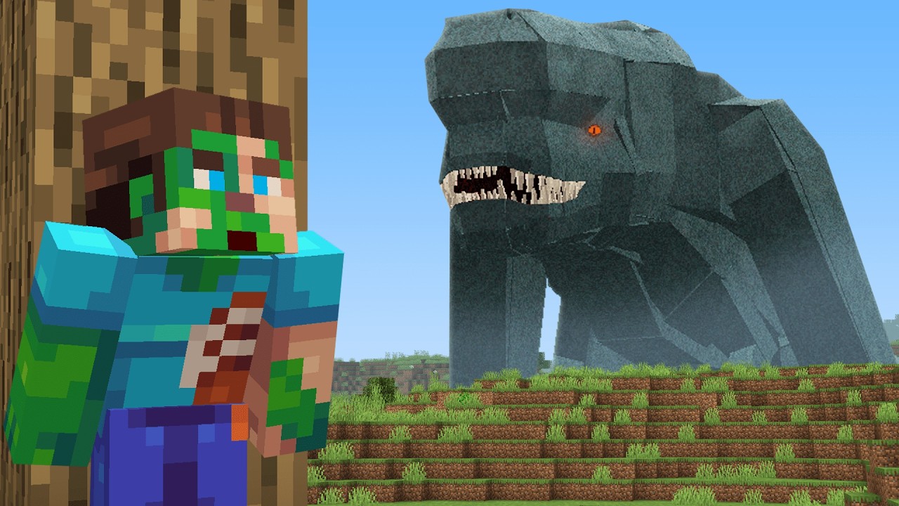 I made the DISTORTED REX in Minecraft - YouTube