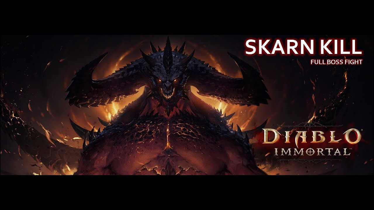 Diablo Immortal PC Gameplay Story Final Boss Fight - Skarn - YouTube
