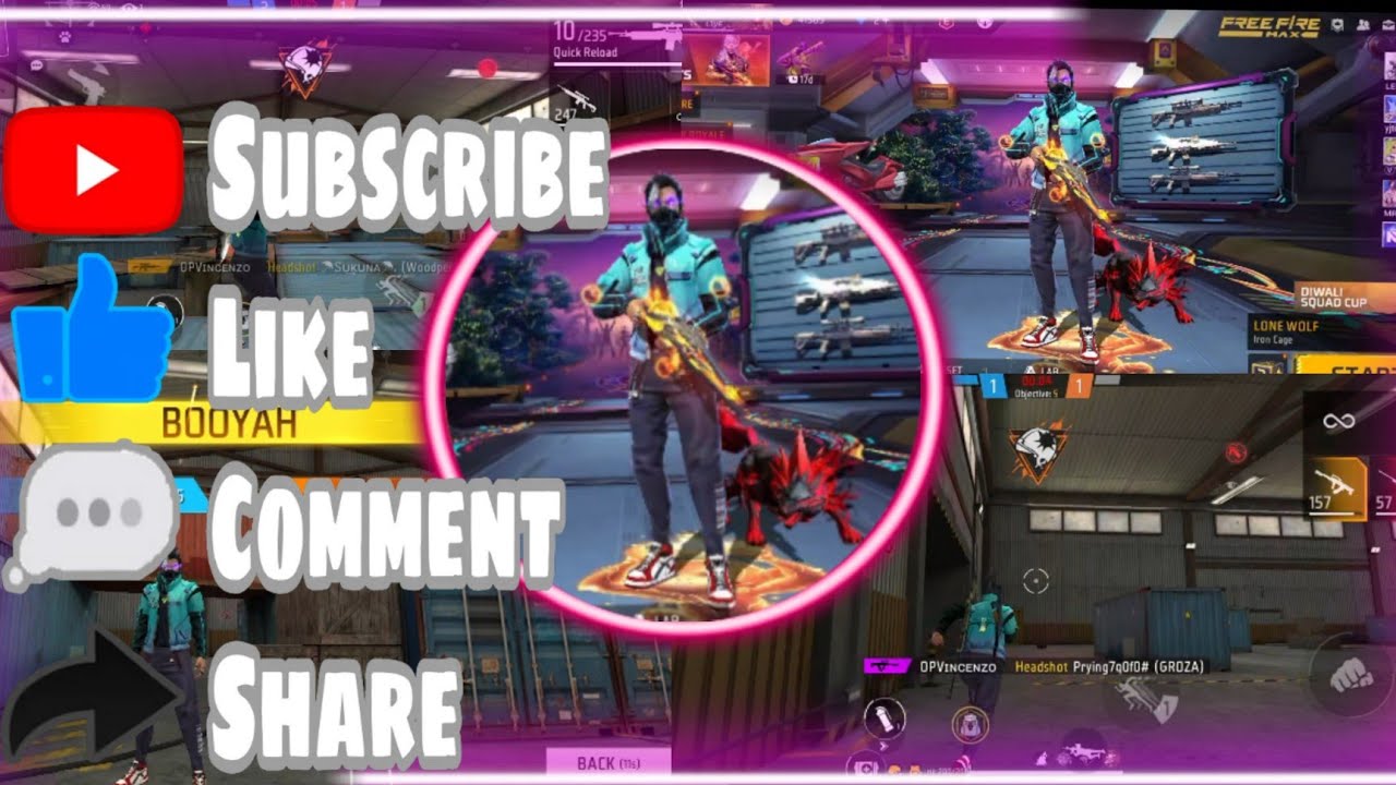 free fire divali event ||🥰 lone wolf gaming video full watch to andar ...